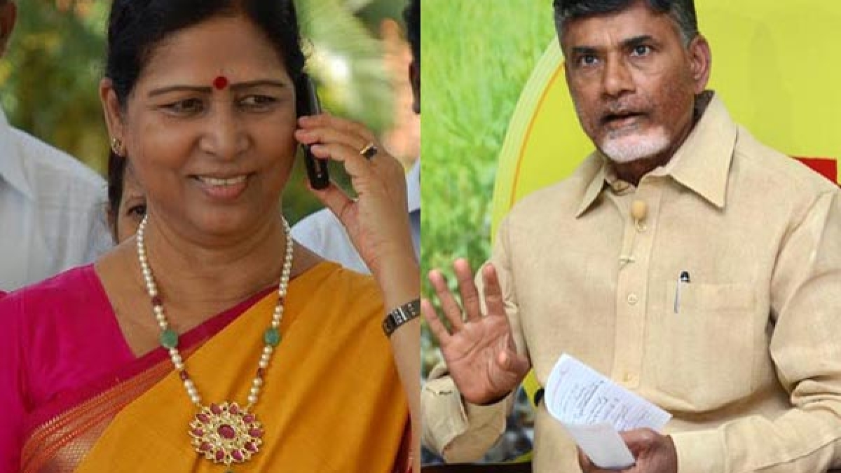 కాంగ్రెస్‌పై బాబు నిప్పులు: ఇబ్బందిపడ్డ గల్లా, మౌనమే | Chandrababu ...