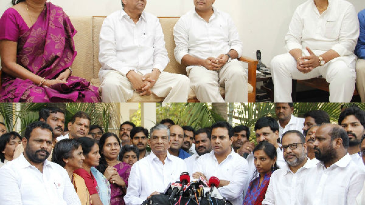 టిఆర్ఎస్‌లోకి రండి: కెటిఆర్ ఆహ్వానం, కలిసి పనిచేద్దామన్న విజయరామారావు ...