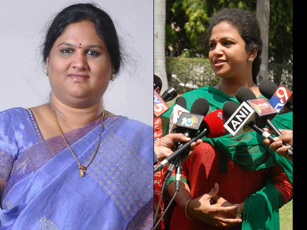 కారు ప్రమాదం: బయటపడ్డ ఎంపీలు గీత, బుట్టా | Kothapalli Geetha escapes ...