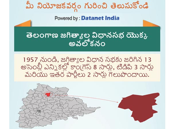 తెలంగాణ అసెంబ్లీ ఎన్నికలు: జగిత్యాల నియోజకవర్గం గురించి తెలుసుకోండి ...