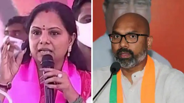 లిక్కర్ లేడీ.. నీకు భయమైతే నీ అయ్యను నాపై పోటీకి నిలబెట్టు: అరవింద్ ...