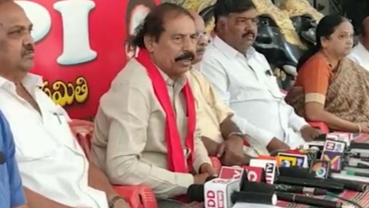 వైసీపీని ఓడించాలంటే మధ్యేమార్గం- టీడీపీతో పొత్తు ప్రకటన..!! | CPI ...
