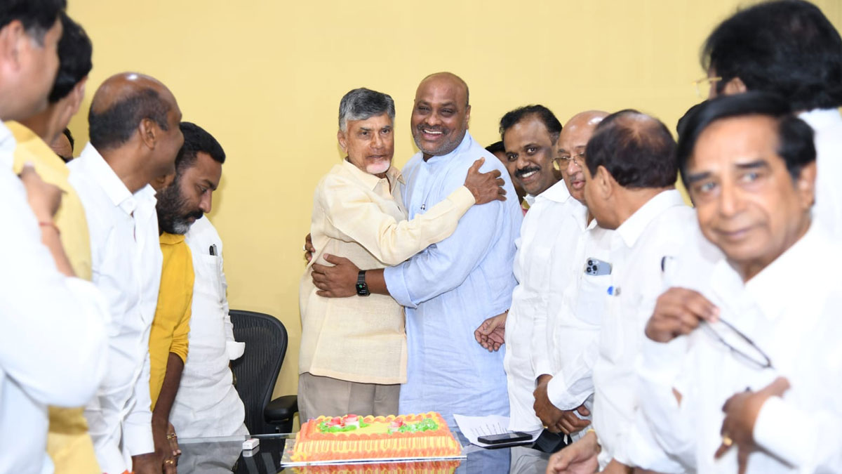 మంగళగిరి పసుపుమయం..!! | TDP celebrate the victory of MLC elections in ...