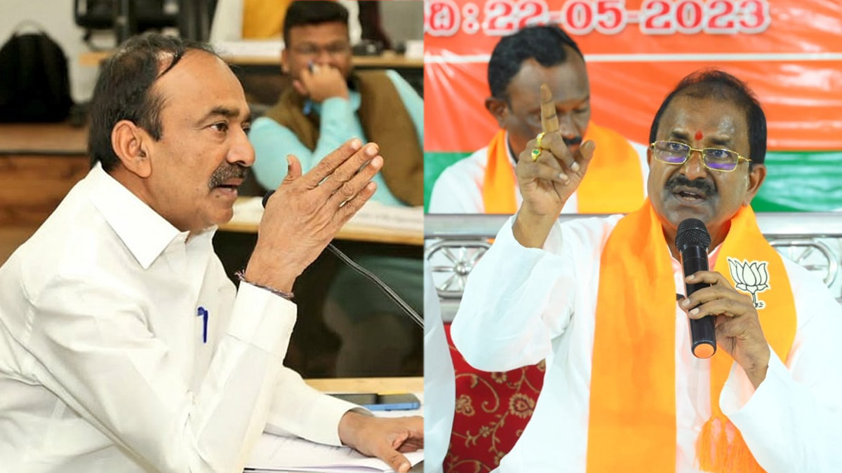 సీఎం జగన్ ను పొగిడి .. సోము వీర్రాజును ఇరకాటంలోకి నెట్టిన ఈటల రాజేందర్ ...