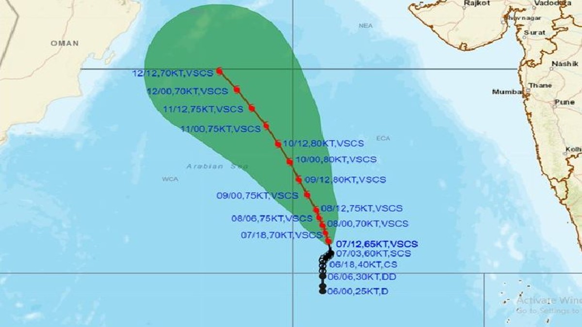 Biparjoy:అరేబియా సముద్రంలో పెను తుఫాన్- తీరం వైపు: భారీ వర్షాలు ...