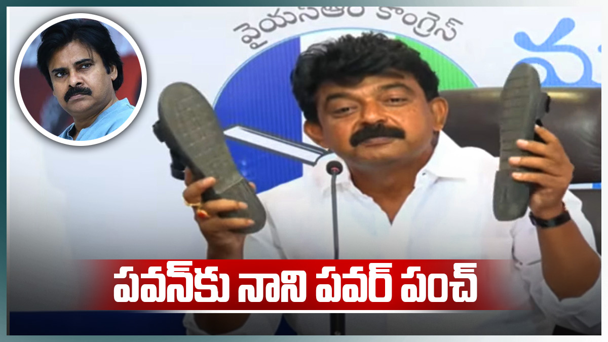 నీ కన్నా పెద్ద మొగోడిని- మక్కెలిరిగిపోతాయ్: పవన్‌కు చెప్పులు చూపించిన పేర్ని నాని | YSRCP leader ...