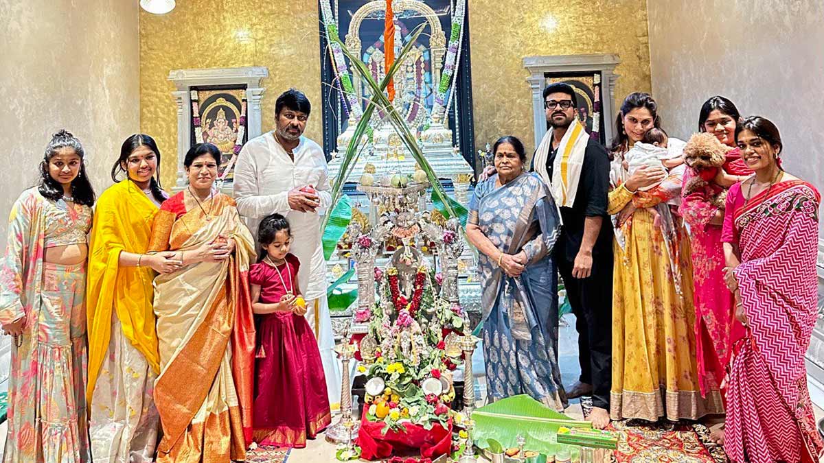 మెగాస్టార్ చిరంజీవి ఇంట స్పెషల్ వినాయక చవితి.. ఎందుకంటే!! | Megastar ...