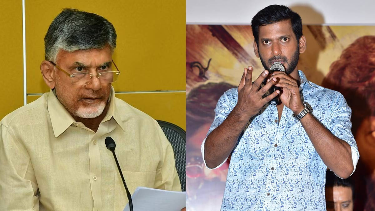 కుప్పంలో హీరో విశాల్ 3 ఏళ్ల గ్రౌండ్ వర్క్ ఎందుకు ?, చంద్రబాబుకు ...