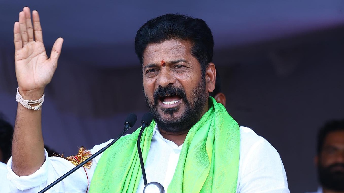 Revanth Reddy:రేవంత్ రెడ్డి అనే నేను... | Revanth Reddy swearing in ...
