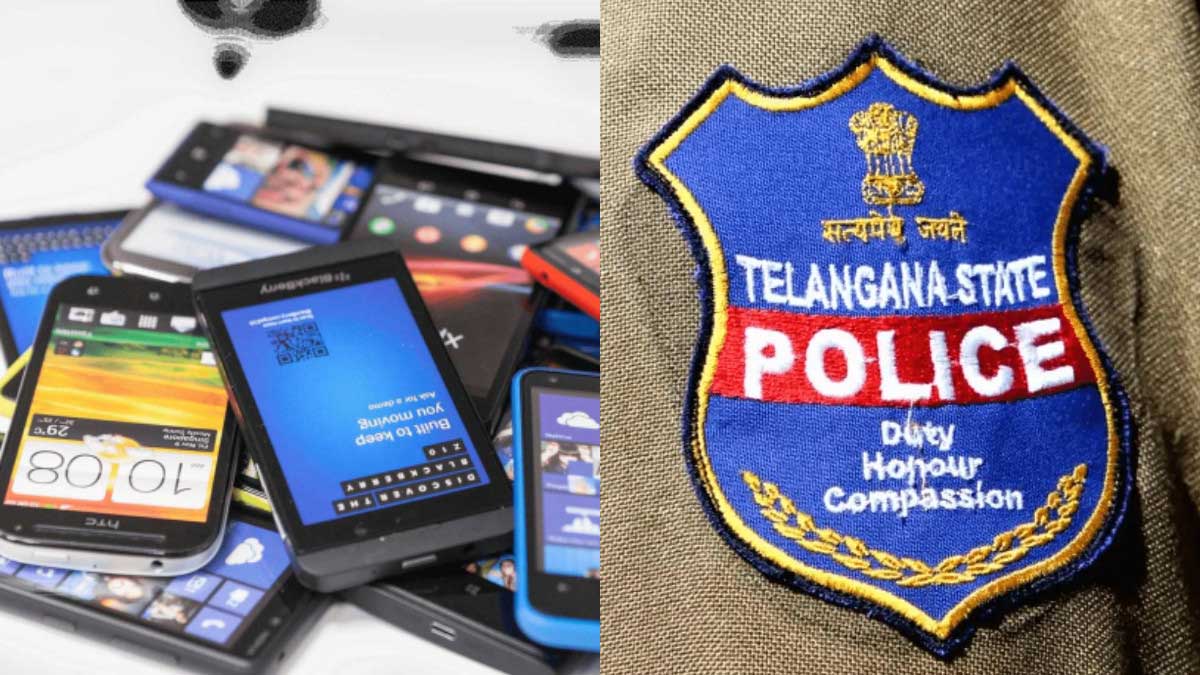 Telangana Police: ఫోన్ల రికవరీలో మొదటి స్థానంలో తెలంగాణ పోలీసులు ...