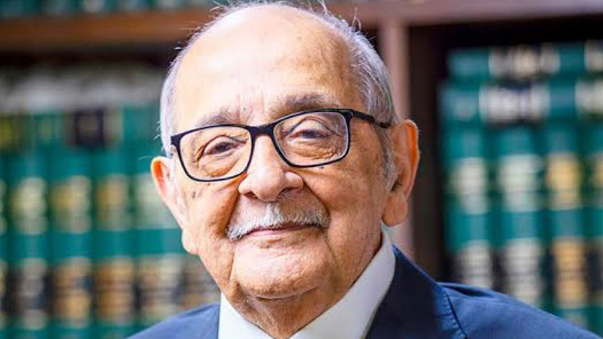 Fali S Nariman: న్యాయకోవిదుడు, దిగ్గజ లాయర్ ఫాలీ నారిమన్ కన్నుమూత ...