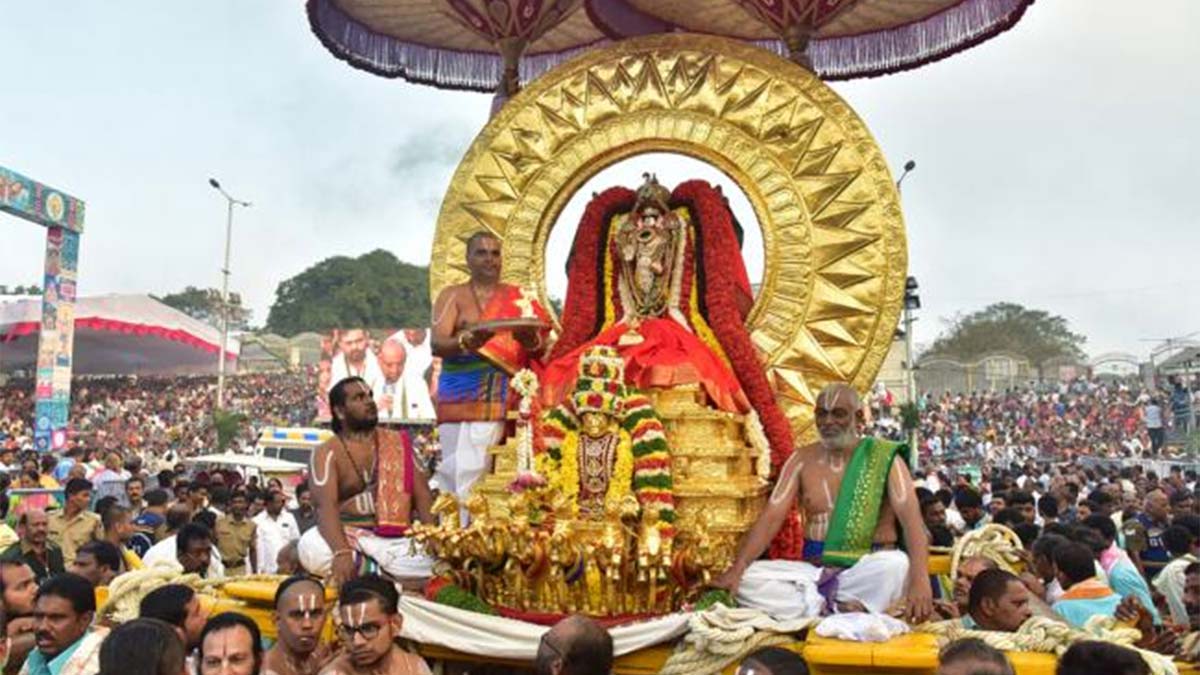 TTD: సప్త వాహనాలపై శ్రీవారు - రధసప్తమి శోభ, భారీగా భక్తులు..!! | Ratha ...