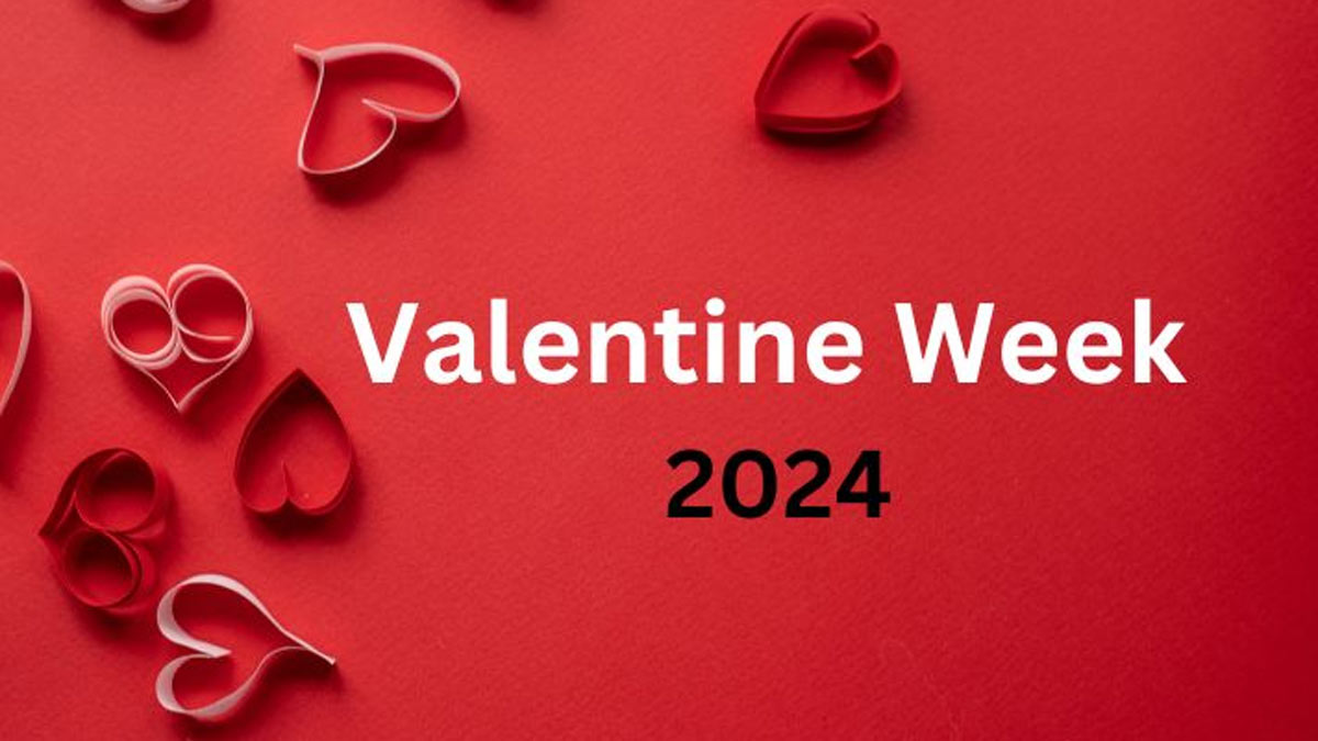 Valentines day 2024: నేటినుండి వాలంటైన్స్ వీక్ షురూ... ప్రేమికులకు ...