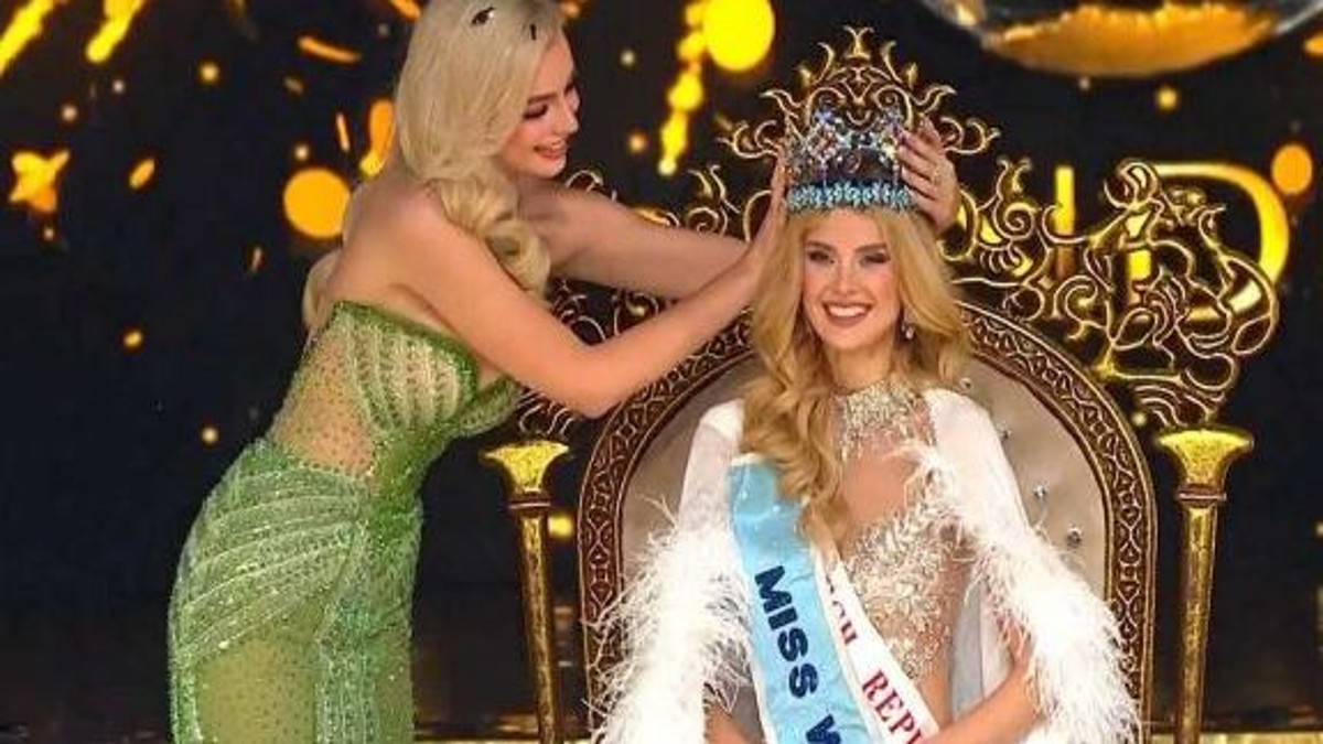 ప్రపంచ అందాల సుందరిగా.. | Czech Republic's Krystyna Pyszkova won the ...