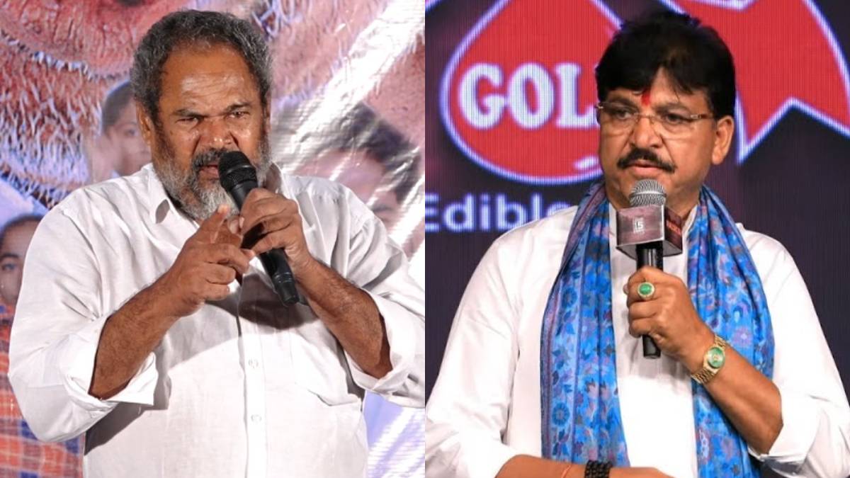 Narayana Murthy: నారాయణ మూర్తి మాట్లాడుతుండగా మైక్ లాగేసుకున్న ...